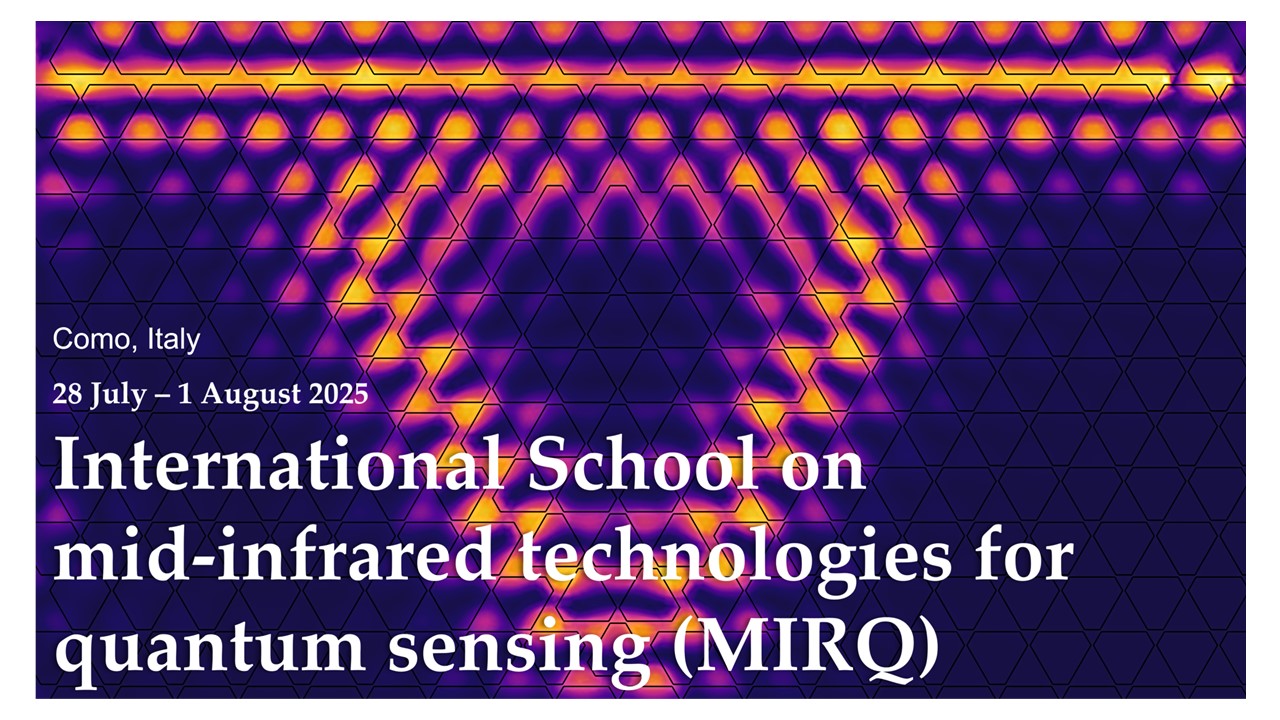 International School on mid-infrared technologies for quantum sensing - MIRQ